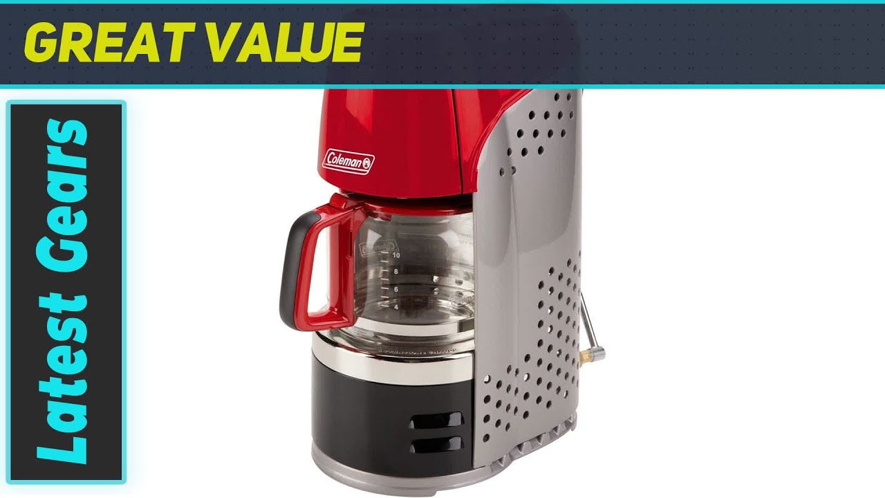 Coleman QuikPot Propane Coffee Maker: Brewing Excellence for Outdoor ...