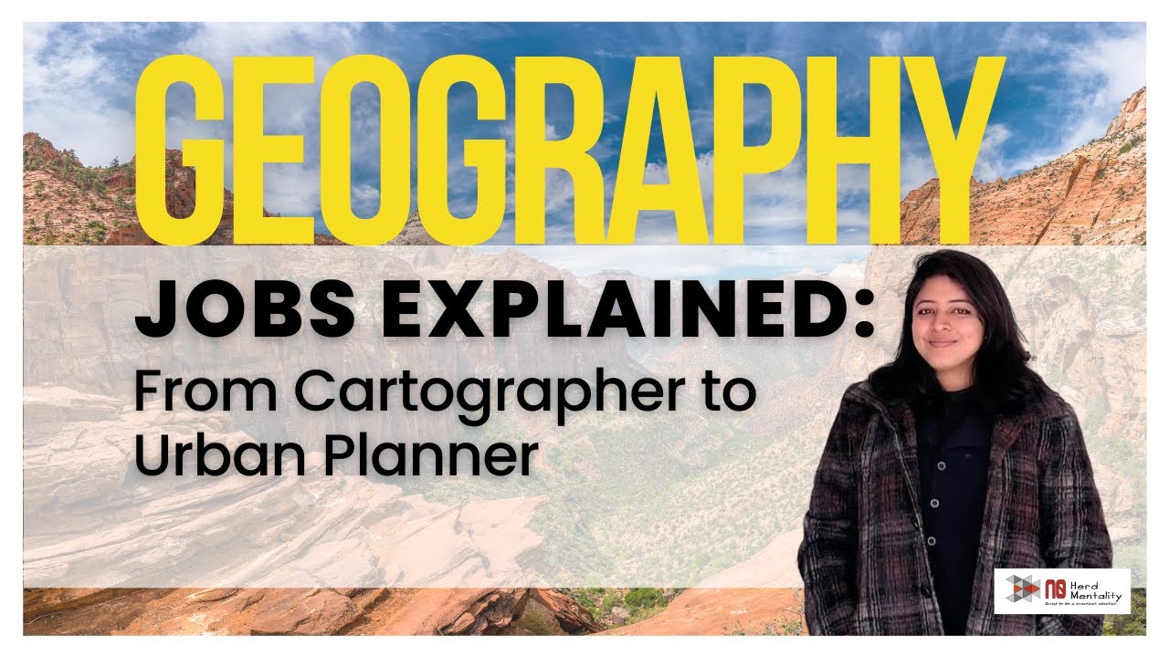 Careers in Geography: From Cartographer to Urban Planner #geography # ...