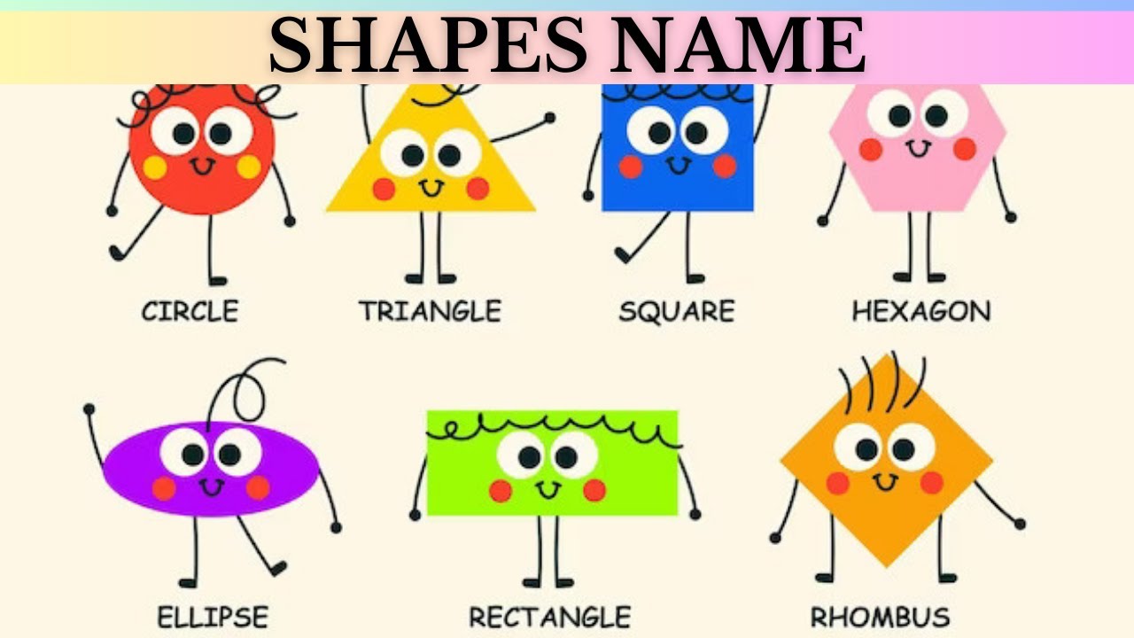 SHAPES NAME || Learn Shapes Name For Kids - YouTube