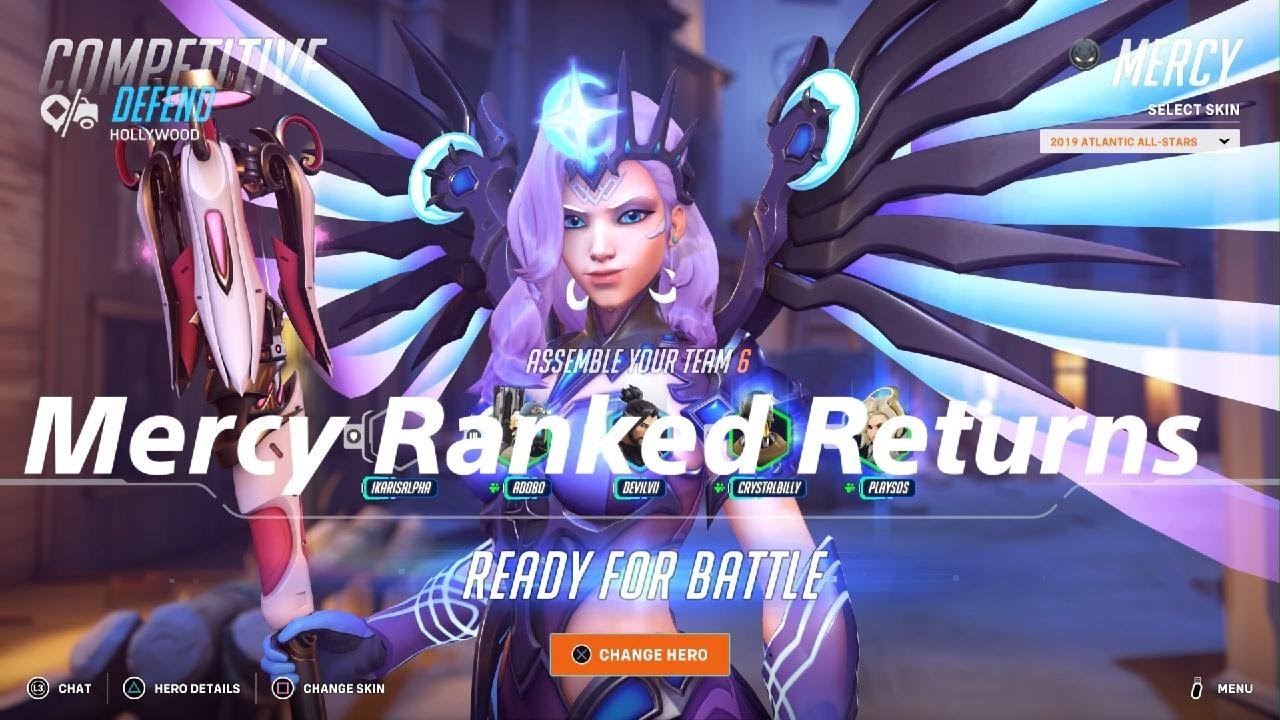 Overwatch 2 S15 Ranked Placement Mercy Request - YouTube