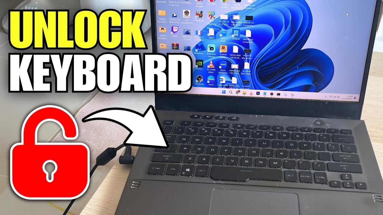 How To Unlock Keyboard on Laptop & PC (Windows) - YouTube