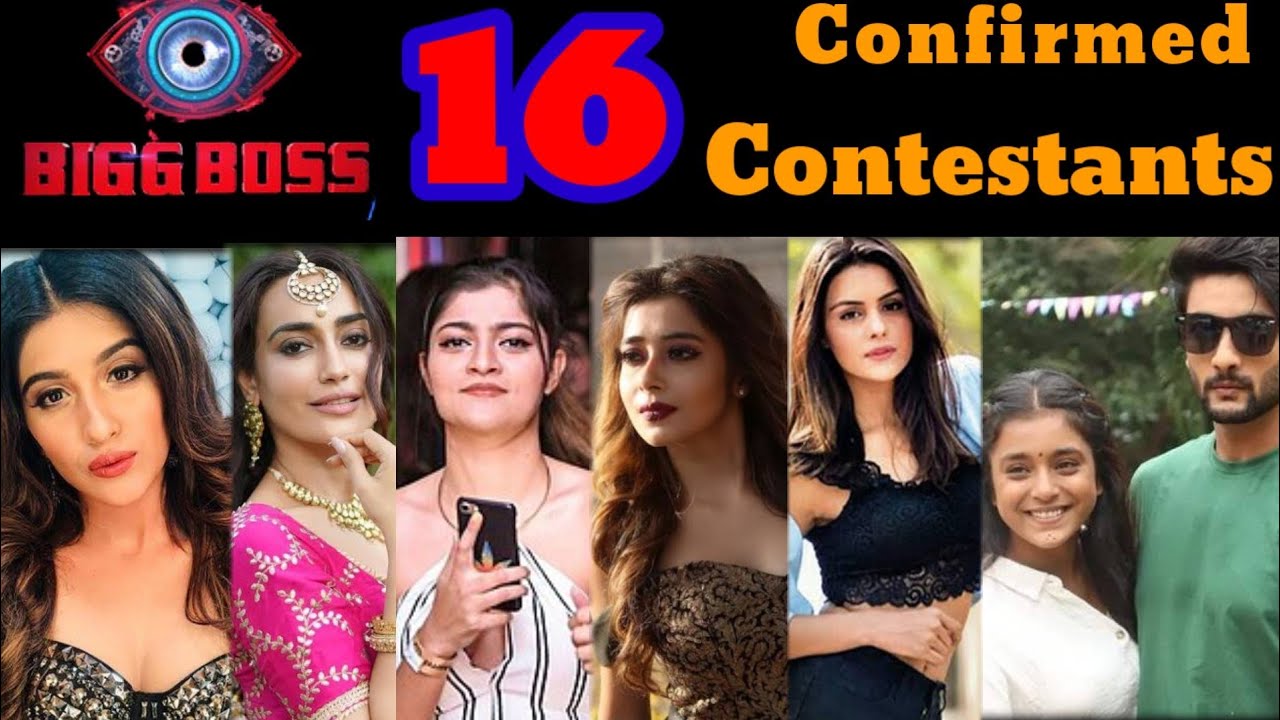 Bigg Boss 16: Confirmed Contestant List|| Colors TV| BB 16| Salman Khan ...