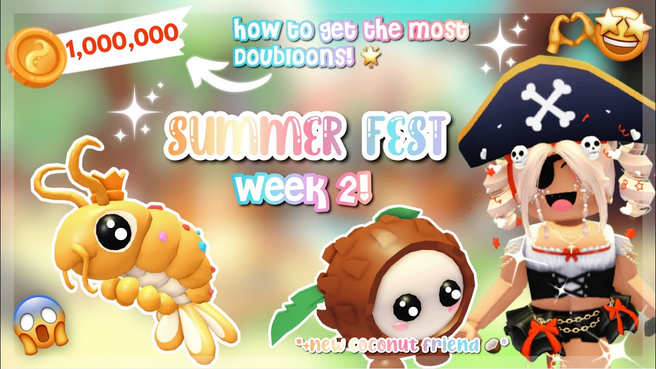 SUMMER FEST WEEK 2!! 🤩 | HOW TO GET THE MOST DOUBLOONS + NEW COCONUT ...
