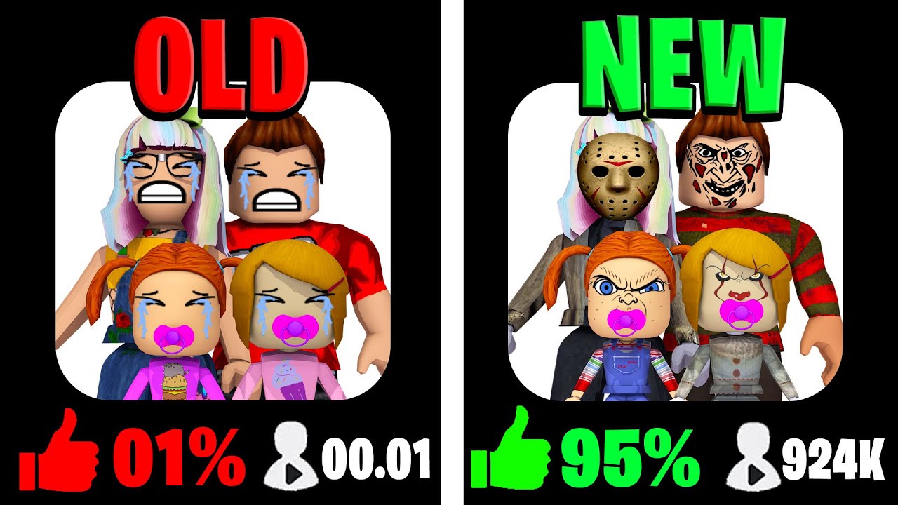 Roblox Roleplay | Old Videos vs New Videos! - YouTube