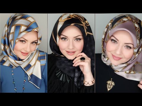 Eşarp Yapma Modelleri - Muhteşem Eşarp Bağlama videoları