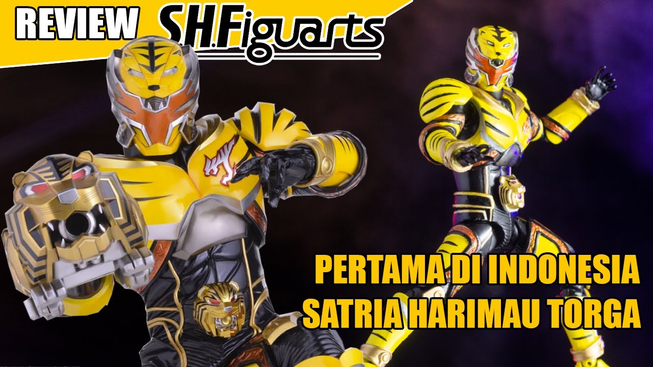 PERTAMA DI INDONESIA : REVIEW SHFIGUARTS TORGA SATRIA HARIMAU - YouTube
