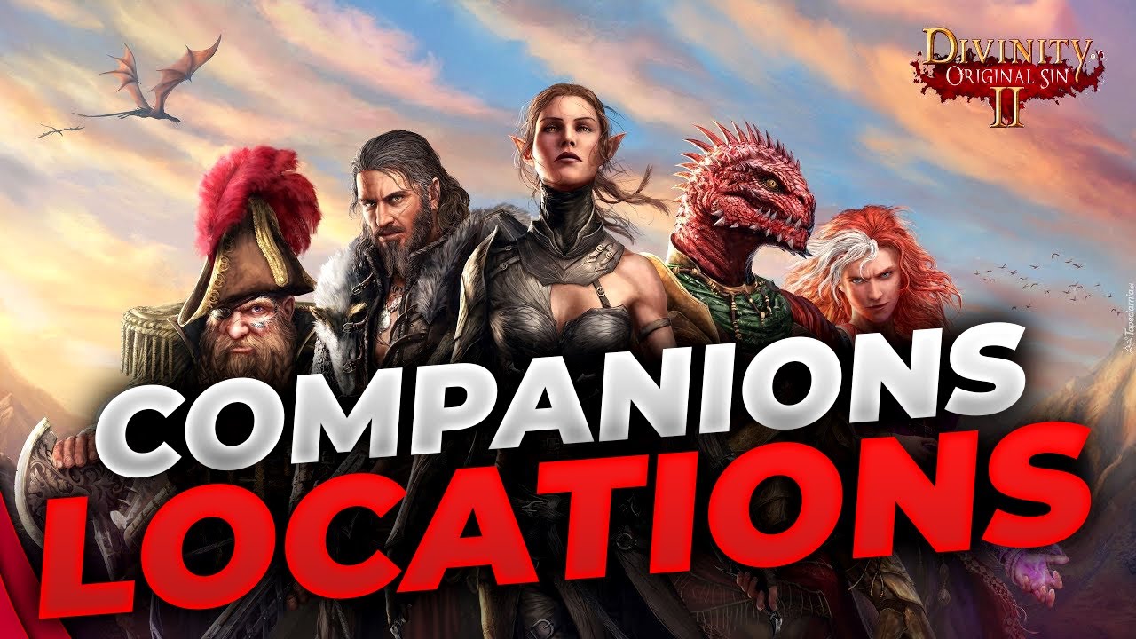 ALL COMPANIONS LOCATIONS | Divinity Original Sin 2 - YouTube