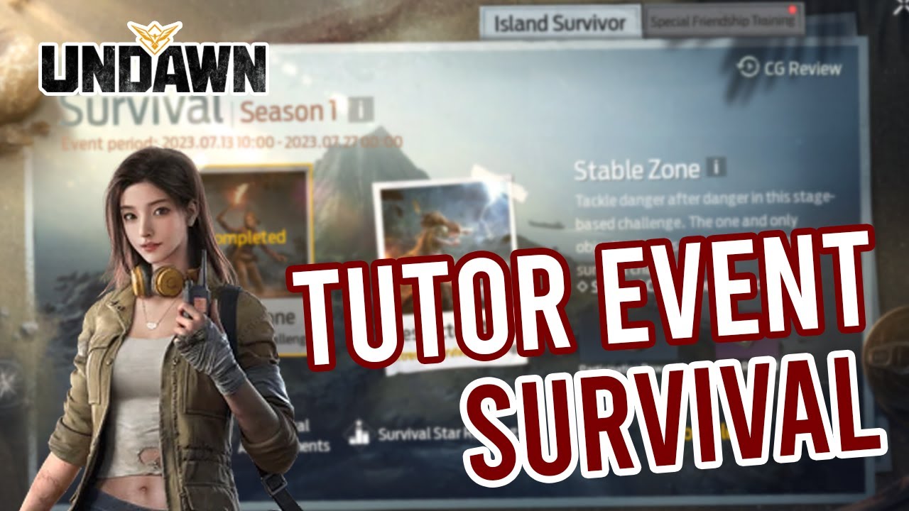 EVENT BARU SURVIVAL DI UNDAWN DAPET TITLE KEREN?!? Tutorial dan Tips ...