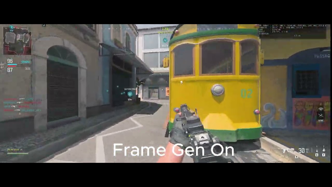 CoD: MW3 3440x1440 - FSR3 Frame Gen OFF vs ON - RX 7800XT / 5800X3D ...