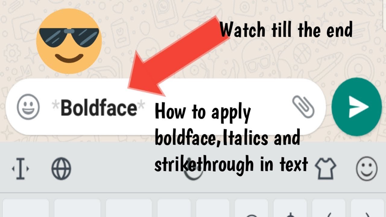 How to apply boldface,Italics and strikethrough to text || Wolves ...
