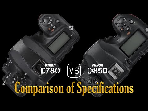 Nikon D780 vs. Nikon D850: A Comparison of Specifications - YouTube