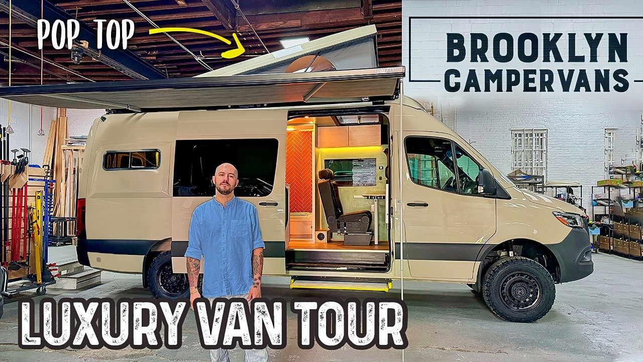 This MODERN Luxury Sprinter Camper Van is the Perfect CITY Dweller ...