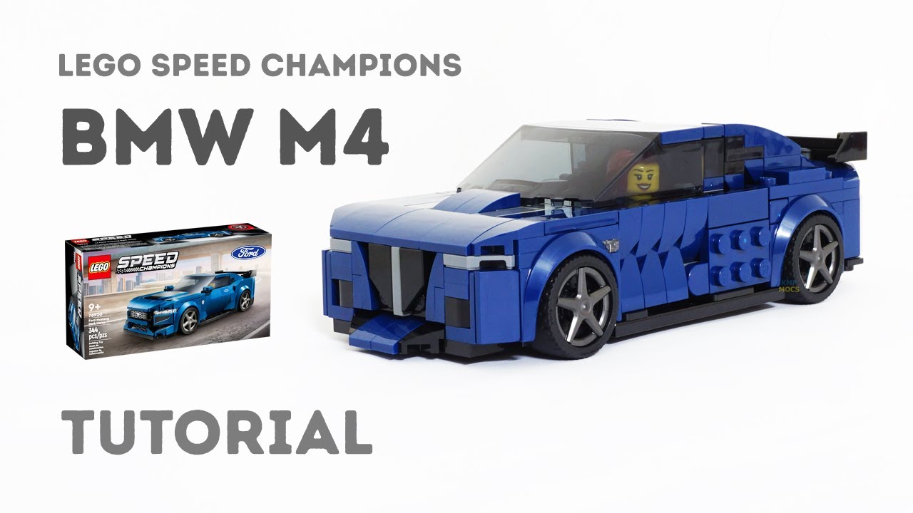 Tutorial - BMW M4 | Lego Speed Champions 76920 Alternate Build ...