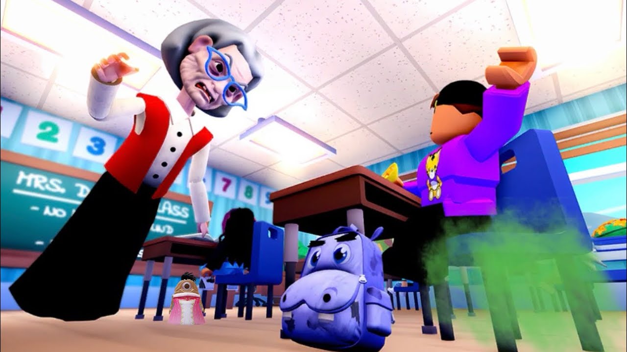 DONT POOP YOUR PANTS AT SCHOOL ON ROBLOX - YouTube