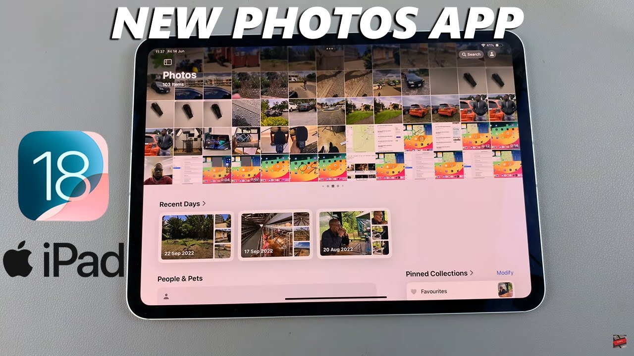 iOS 18: How To Use New Photos App On iPad - YouTube