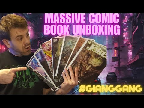 EPIC UNBOXING OF ALL JOHN GIANG EXCLUSIVE COMIC BOOKS! - YouTube