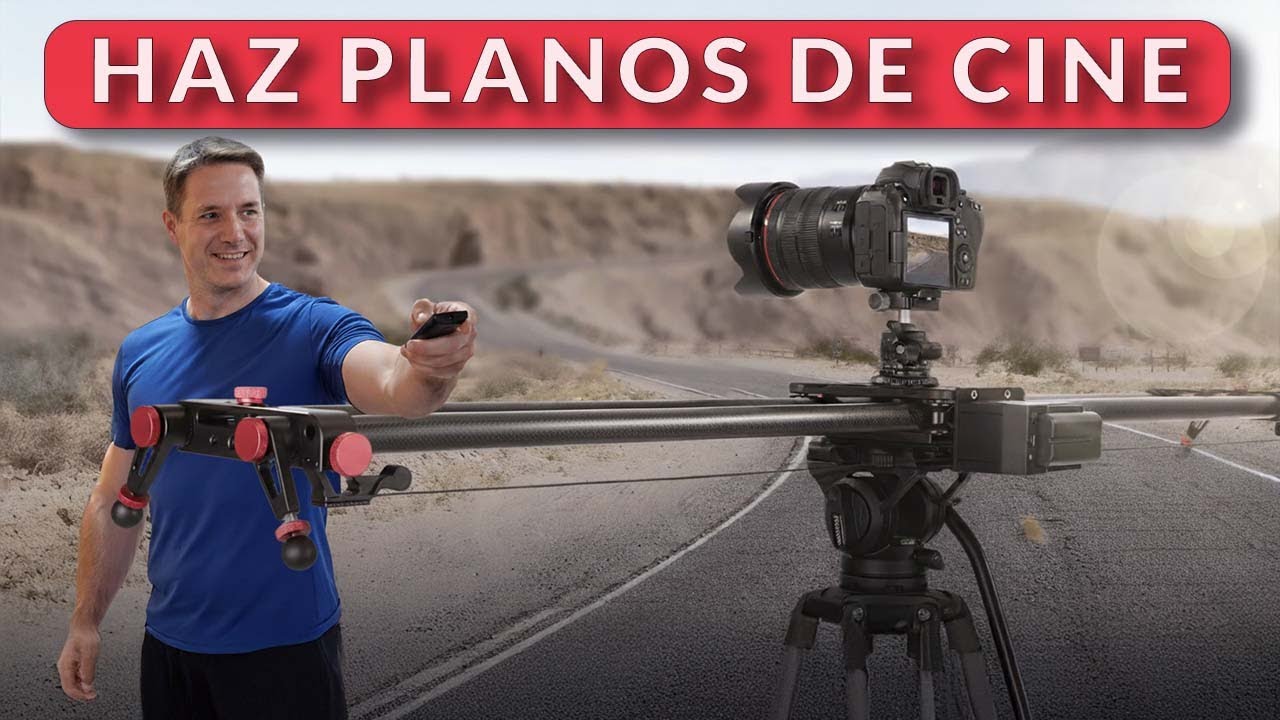🔴🎬 Cómo Hacer Planos CINEMATOGRÁFICOS con el Slider Neewer ER1 | Review y Prueba - YouTube