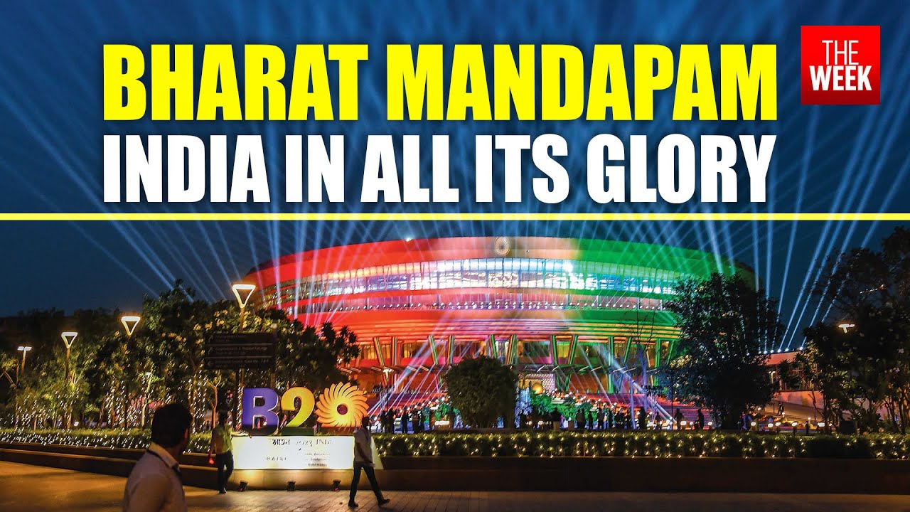 Inside the grand G20 summit venue | Bharat Mandapam | THE WEEK - YouTube