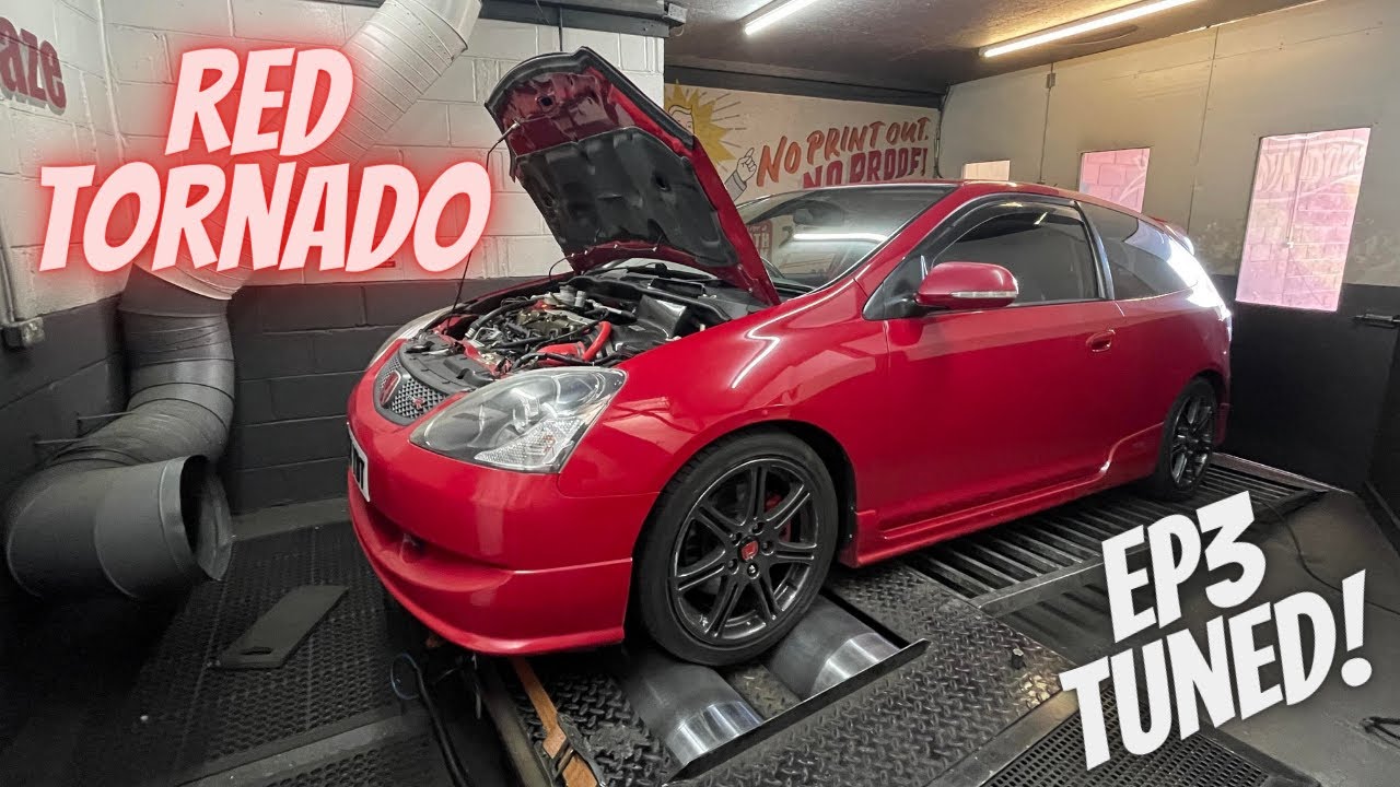 Tuning An Ep3 on a k100 Hondata ECU - YouTube