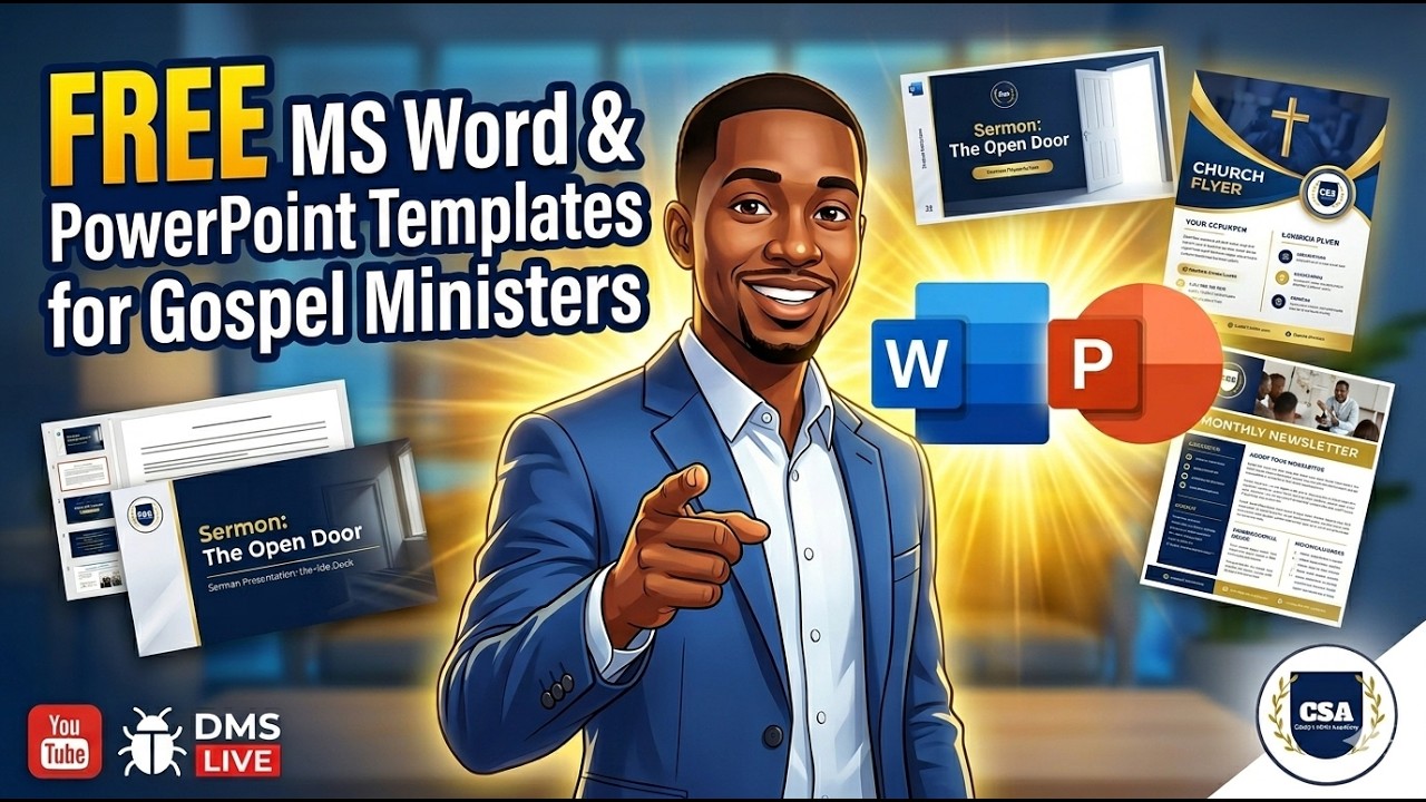 How to Access Free Templates in MS Word and PowerPoint - YouTube