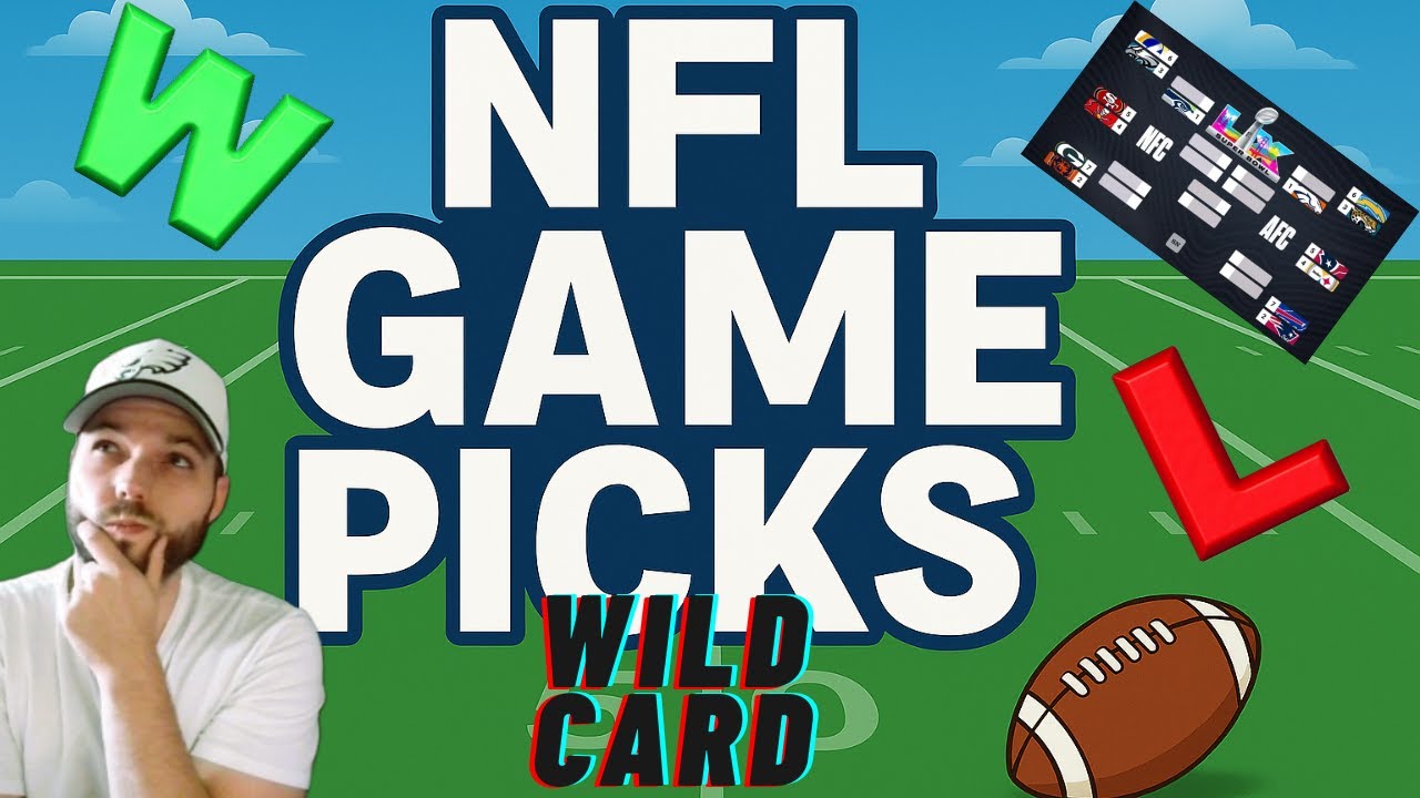 WILD CARD WEEKEND GAME PICKS - YouTube