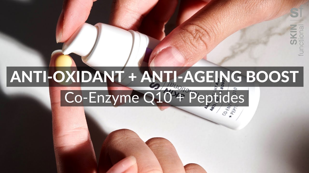Co-enzyme Q10 + Peptides, Anti-oxidant and Anti-ageing Boost from SKIN ...