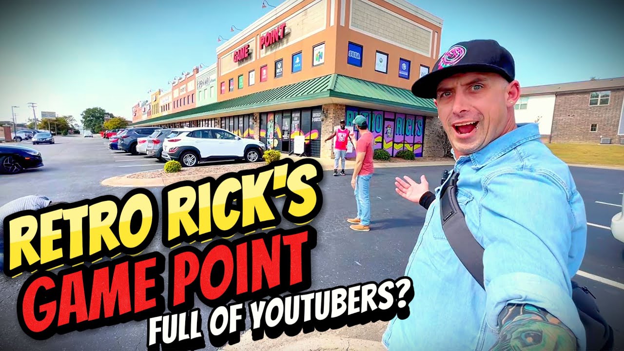 We TOOK OVER Retro Rick's Game Point - YouTube