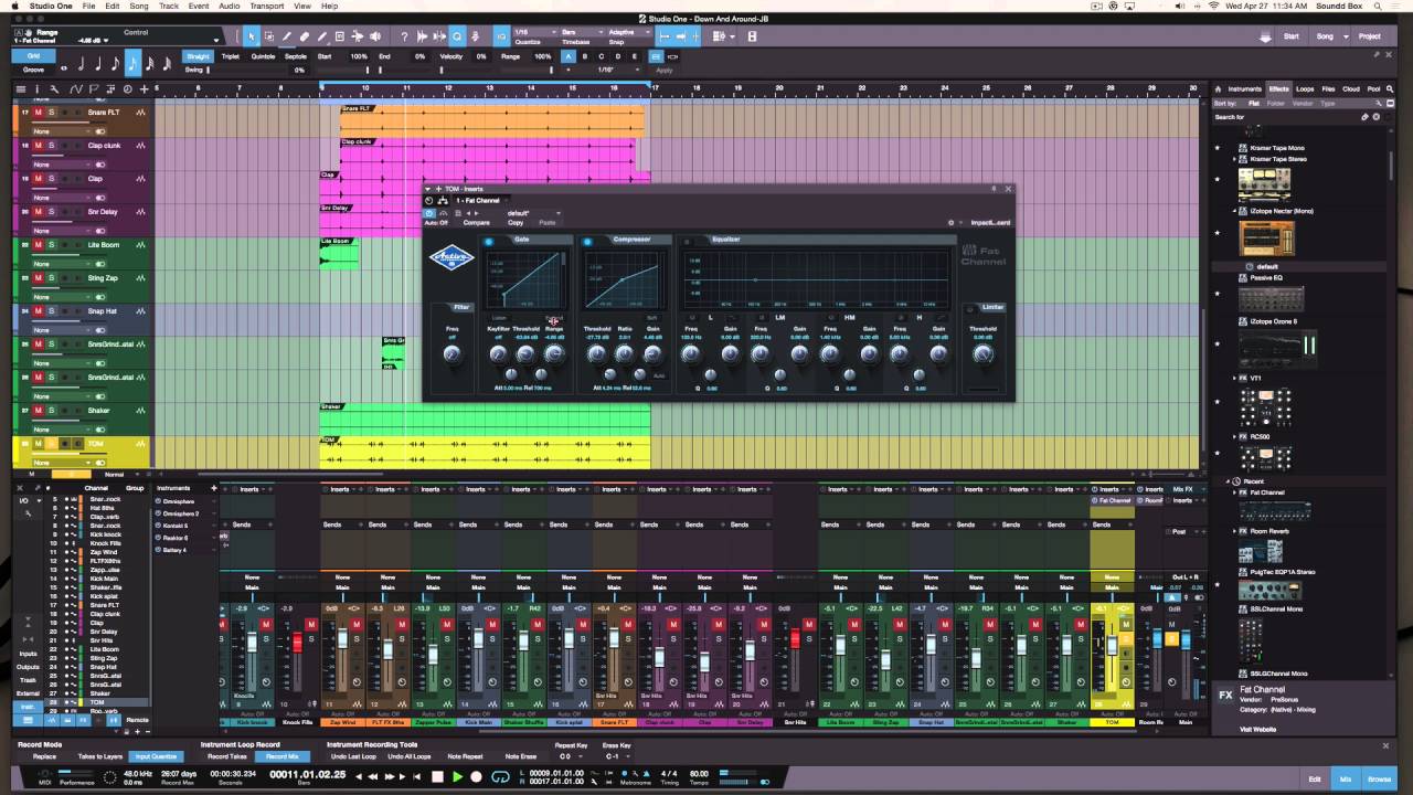 Studio One 3 Fat Channel - YouTube