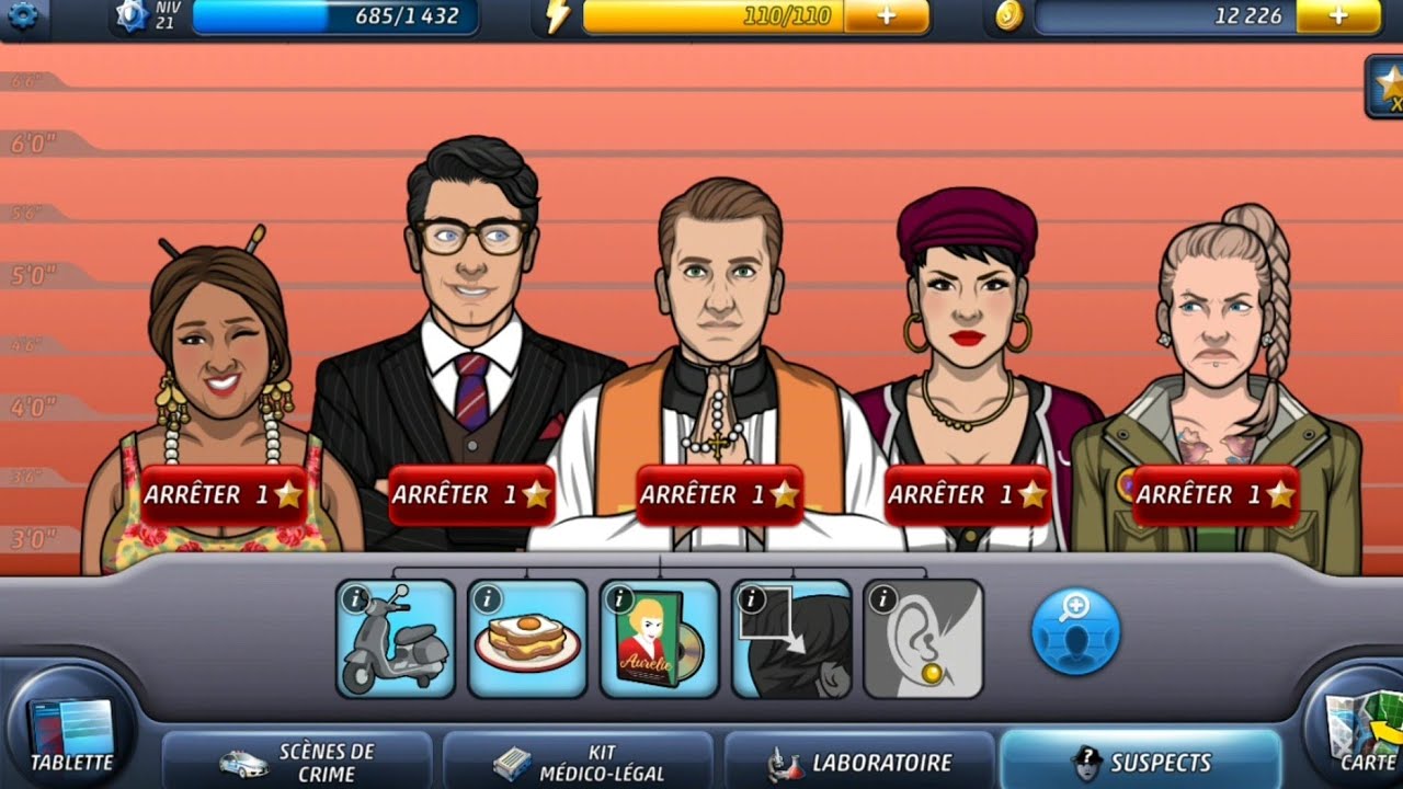 Criminal case City of romance case 7 Comportement Bestial Arrêter le ...