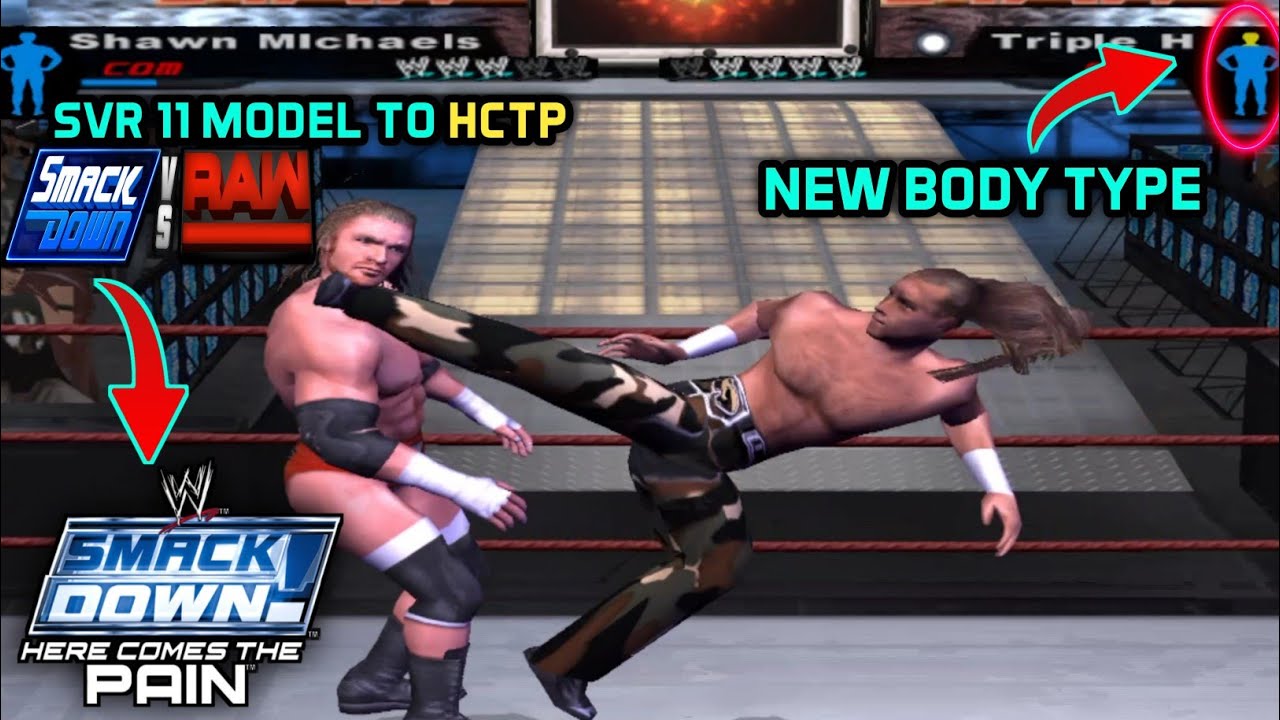 WWE SmackDown here comes the pain 2k24 PS2 mod on Android mobile | HCTP ...