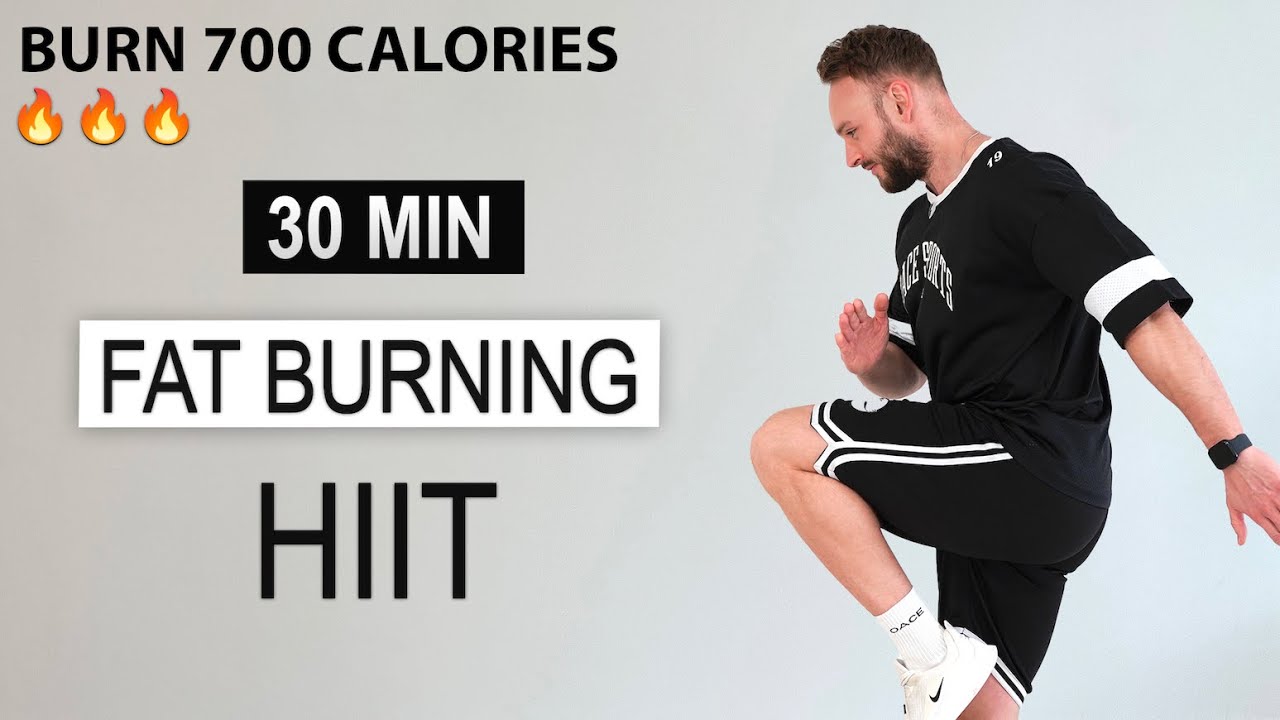30 Min Fat Burning HIIT Workout | Burn 700 Calories | Squat Edition ...