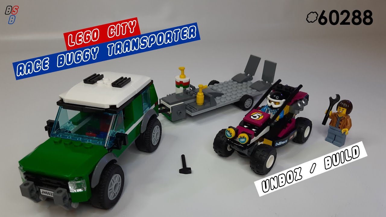 LEGO CITY 60288 Race Buggy Transporter - NEW 2021 Collection - Speed ...