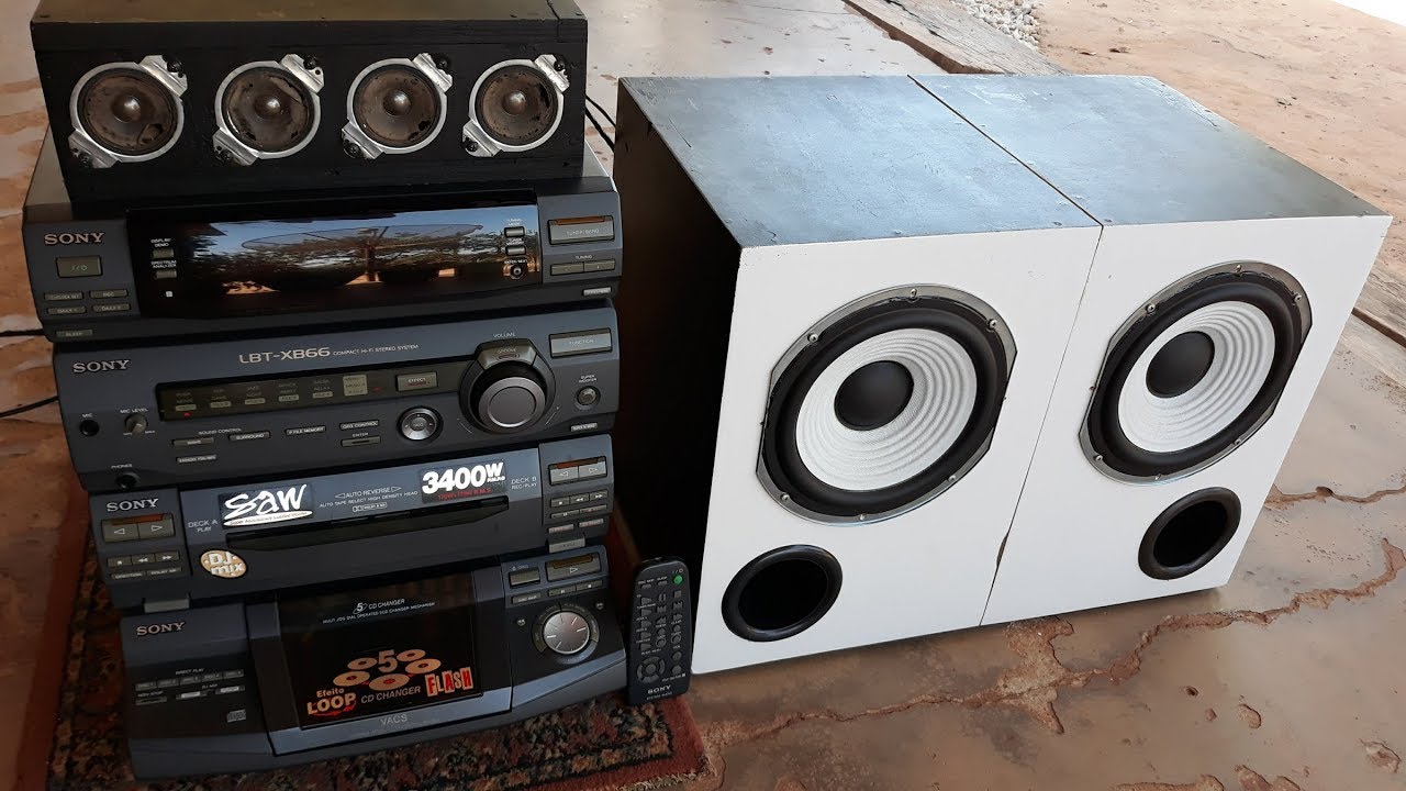 Sony Lbt Xb66 tocando nos falantes do Gtr8 em lugar aberto - YouTube
