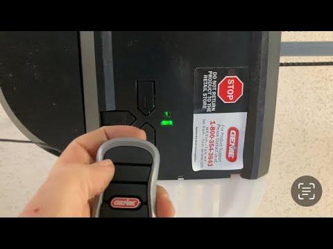 Easy Genie Garage Door Remote Programming - YouTube