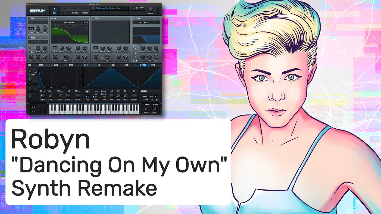 Robyn - Dancing On My Own (Instrumental Synth Remake) - YouTube