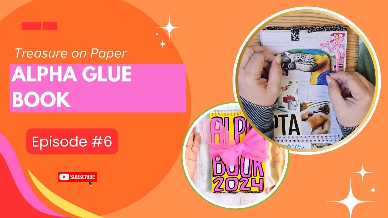 Alpha Glue Book 📖 ️💖You can add Images to your Glue Book too! - YouTube