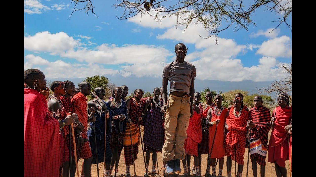 Maasai Jump - Maasai Warriors Jump battle Dance - Maasai warriors song ...