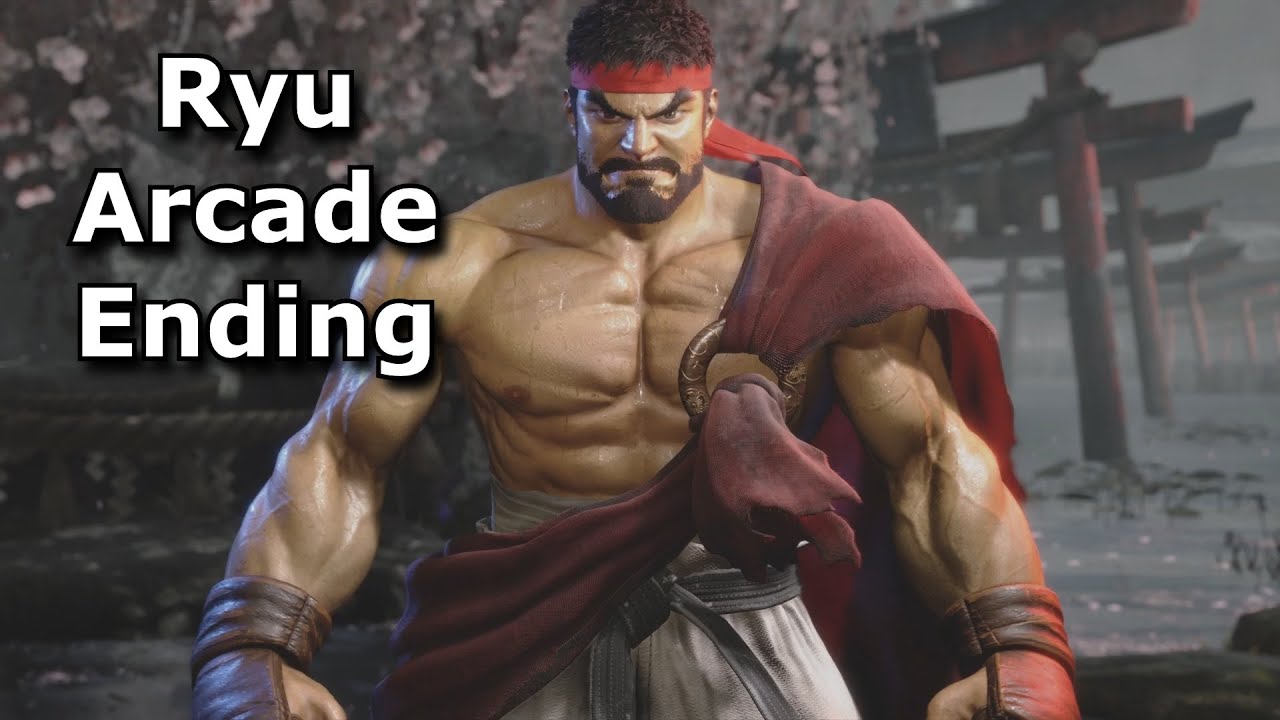 Street Fighter 6 - Ryu Arcade Ending - YouTube