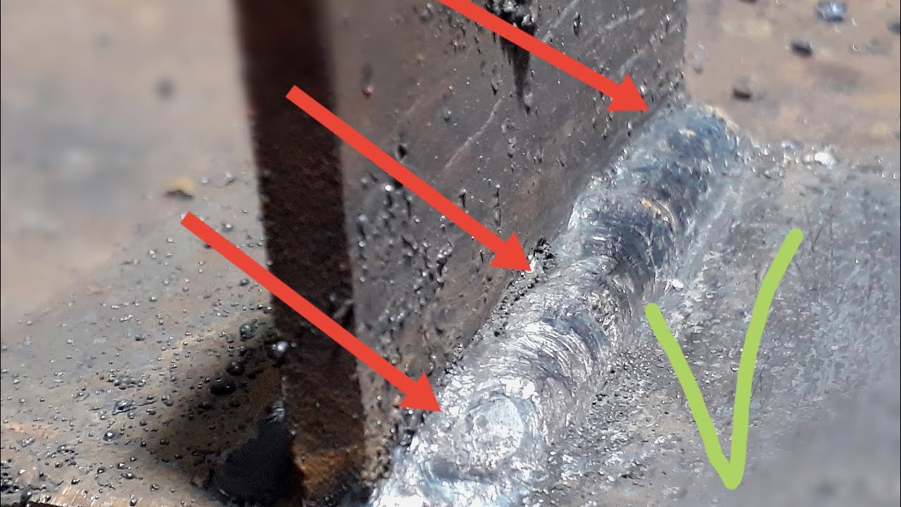 How to weld sheet steel 10 mm Stick welding - YouTube