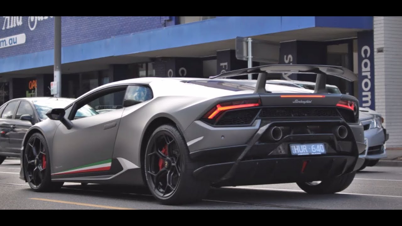 Australia's first Lamborghini Huracan Performante! - YouTube