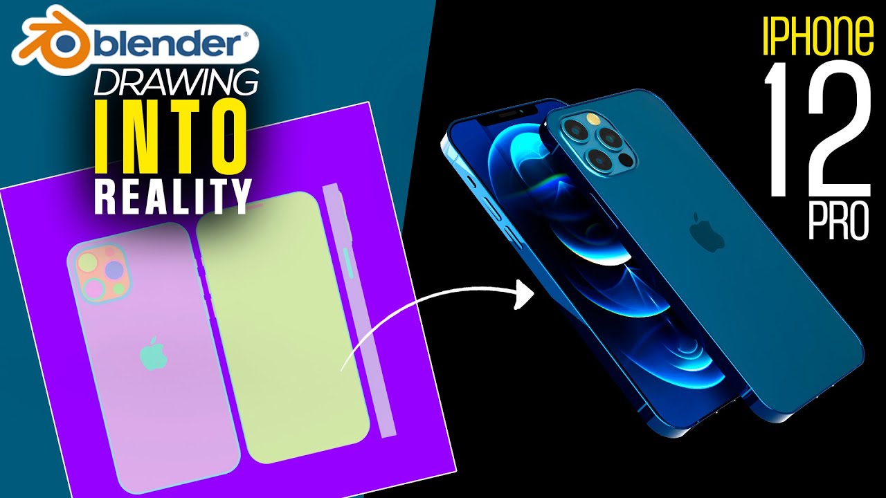 iPhone 12 Pro | Design | (Blender 2.9) S1E2 - YouTube