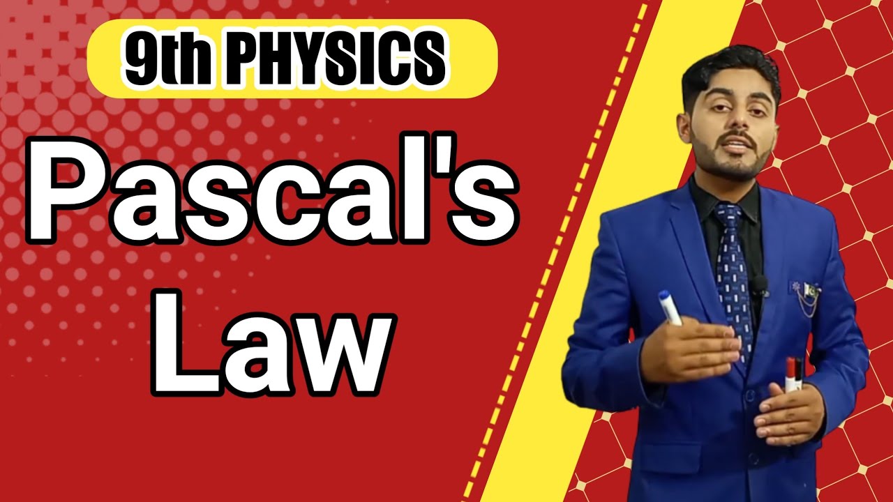 Pascal's law class 9 physics | 9th class physics ch 7 pascals law | all ...