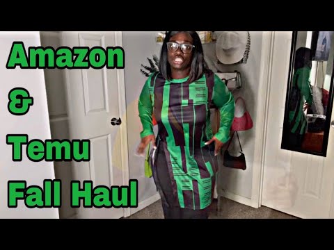 Amazon and Temu Fall Haul - YouTube