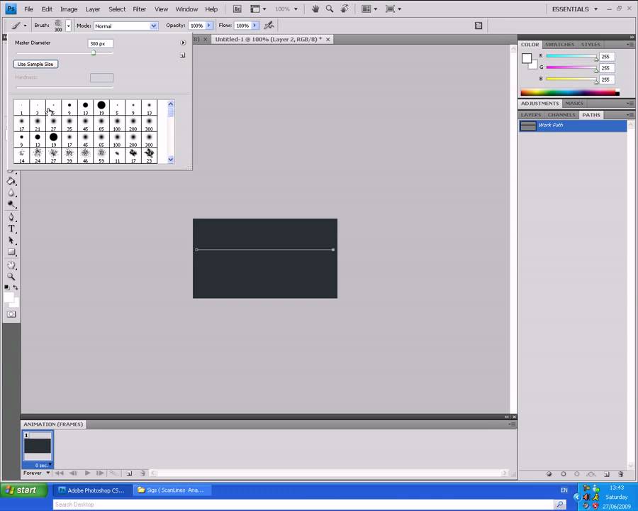 Line Bar Thing Using Photoshop - YouTube