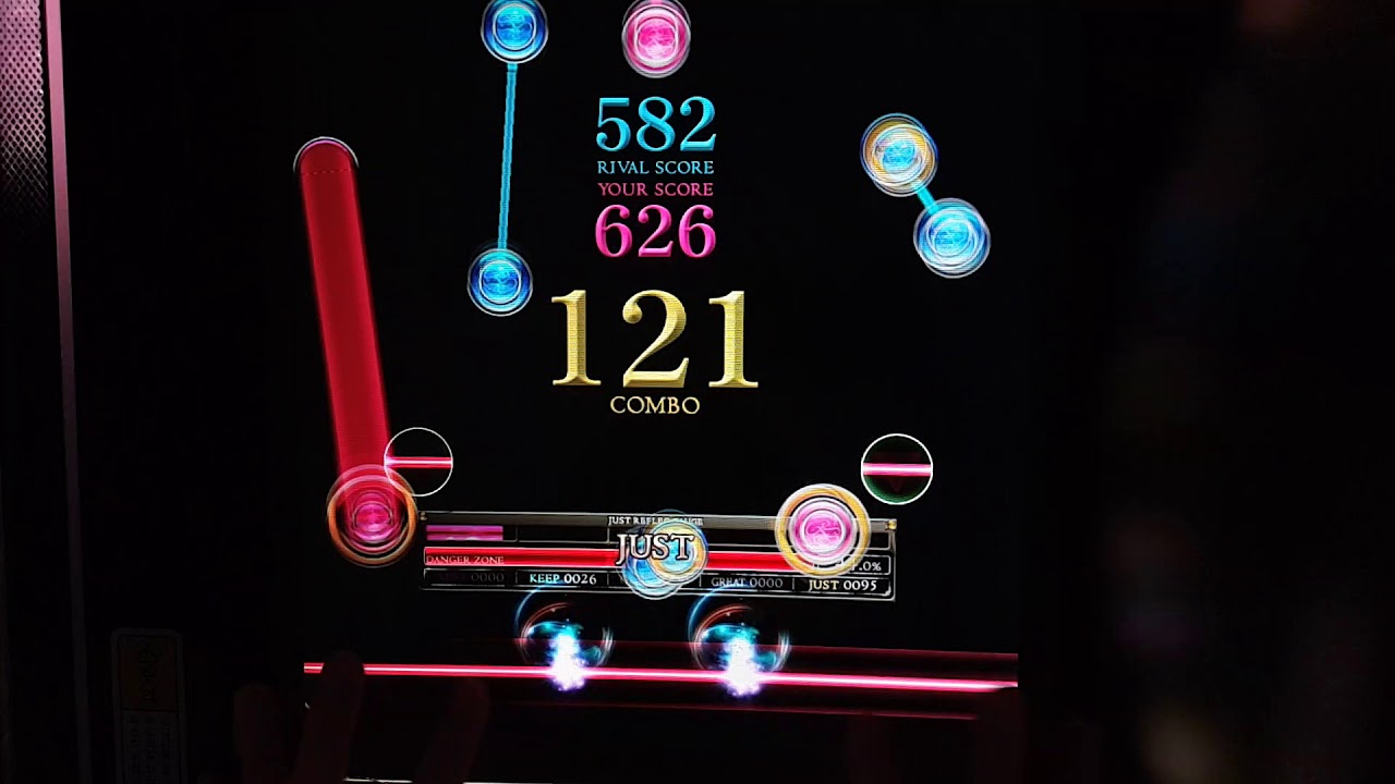 [REFLEC BEAT 悠久のリフレシア] [8] LIGHTNING THUNDERBOLT (MEDIUM) 100.0% - YouTube