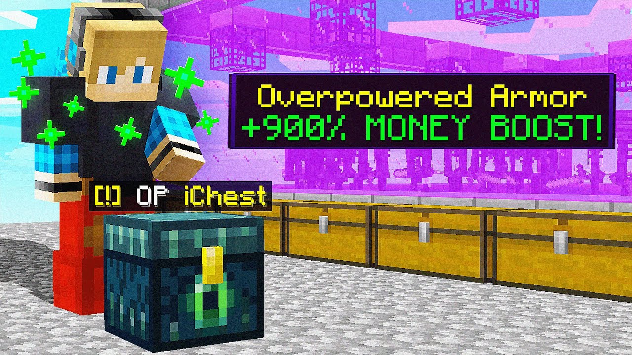 THE MOST *OVERPOWERED* ITEM ON THE SERVER! | Minecraft Skyblock ...