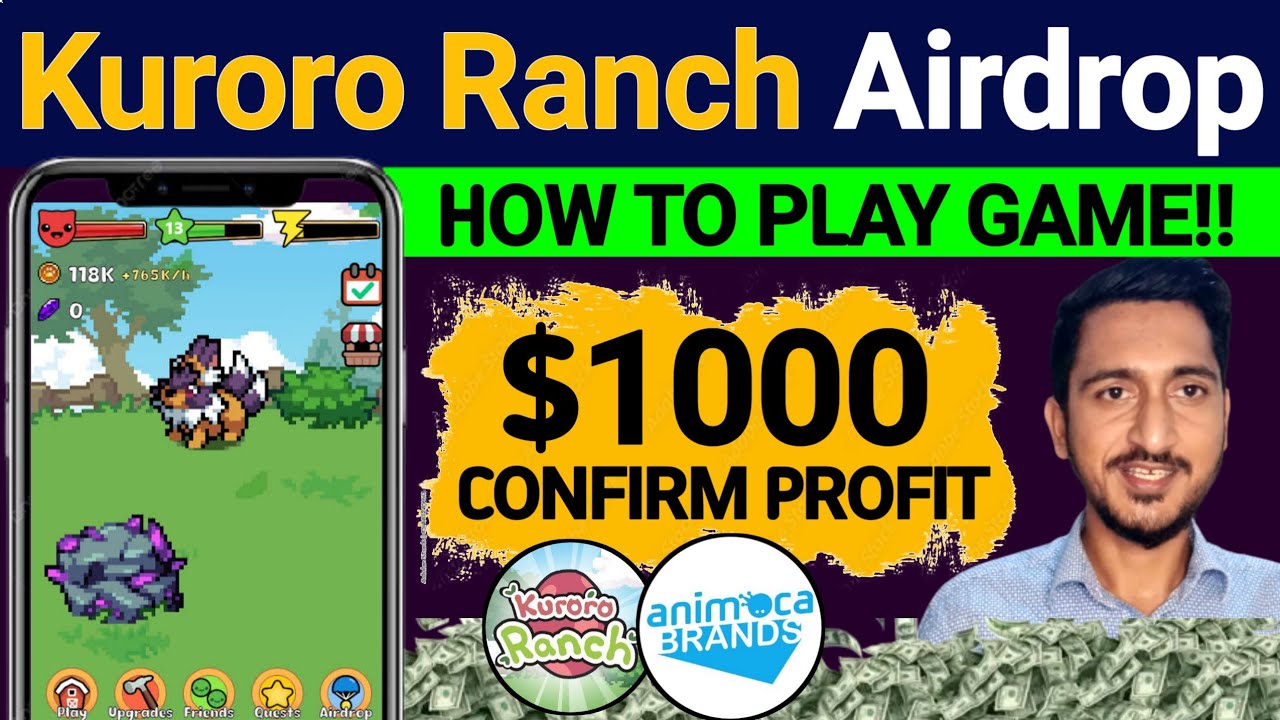 Kuroro Ranch Airdrop Backed Animoca $2.5M Funding How to PlayGame Full ...