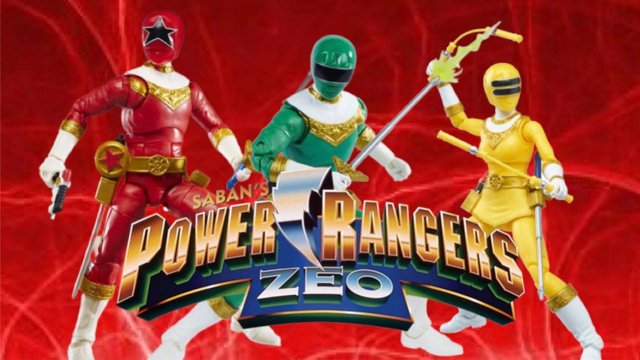 Power Rangers Zeo Lightning Collection Haul - YouTube
