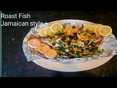 Roast Fish Jamaican Style - YouTube