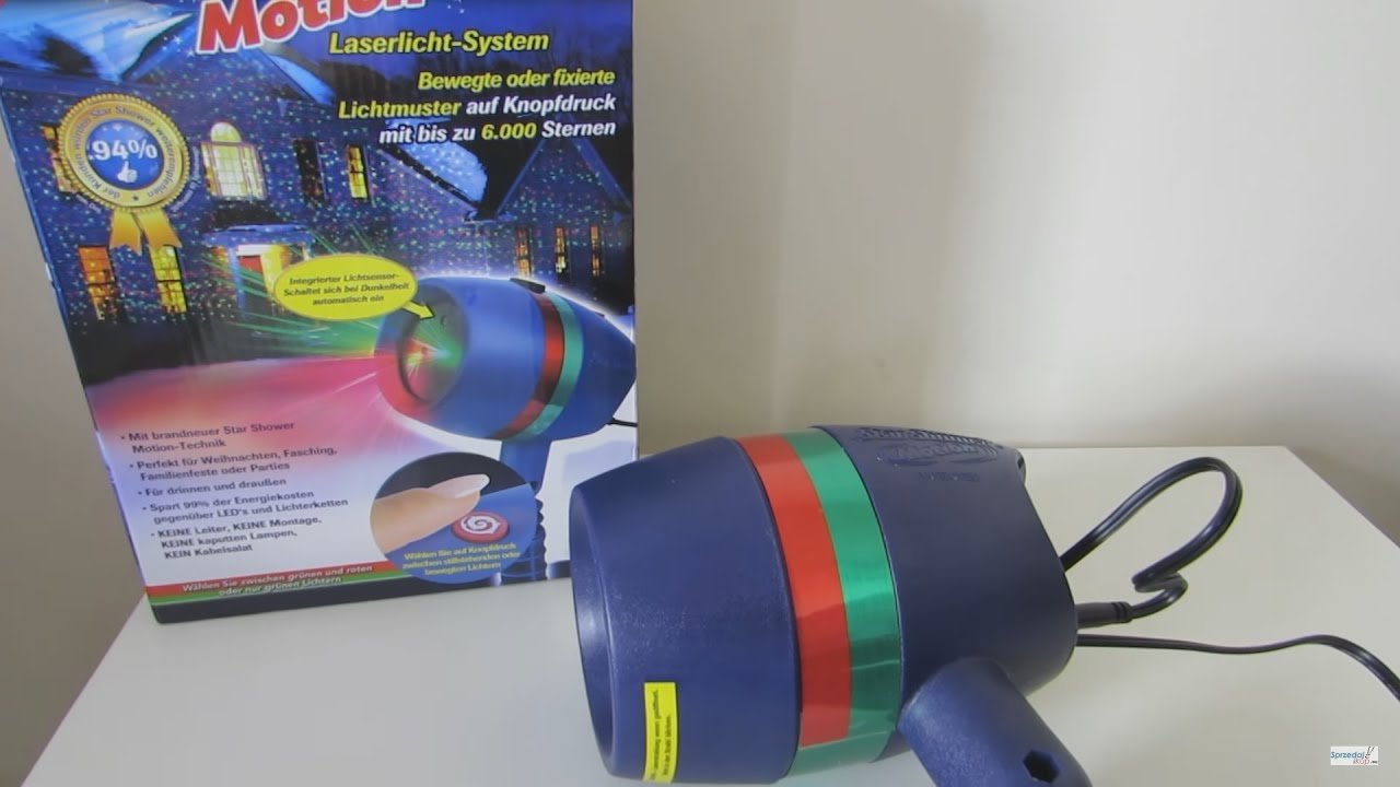 HIT - Star Shower Motion Mango Laser Light Review Laser Christmas Light ...